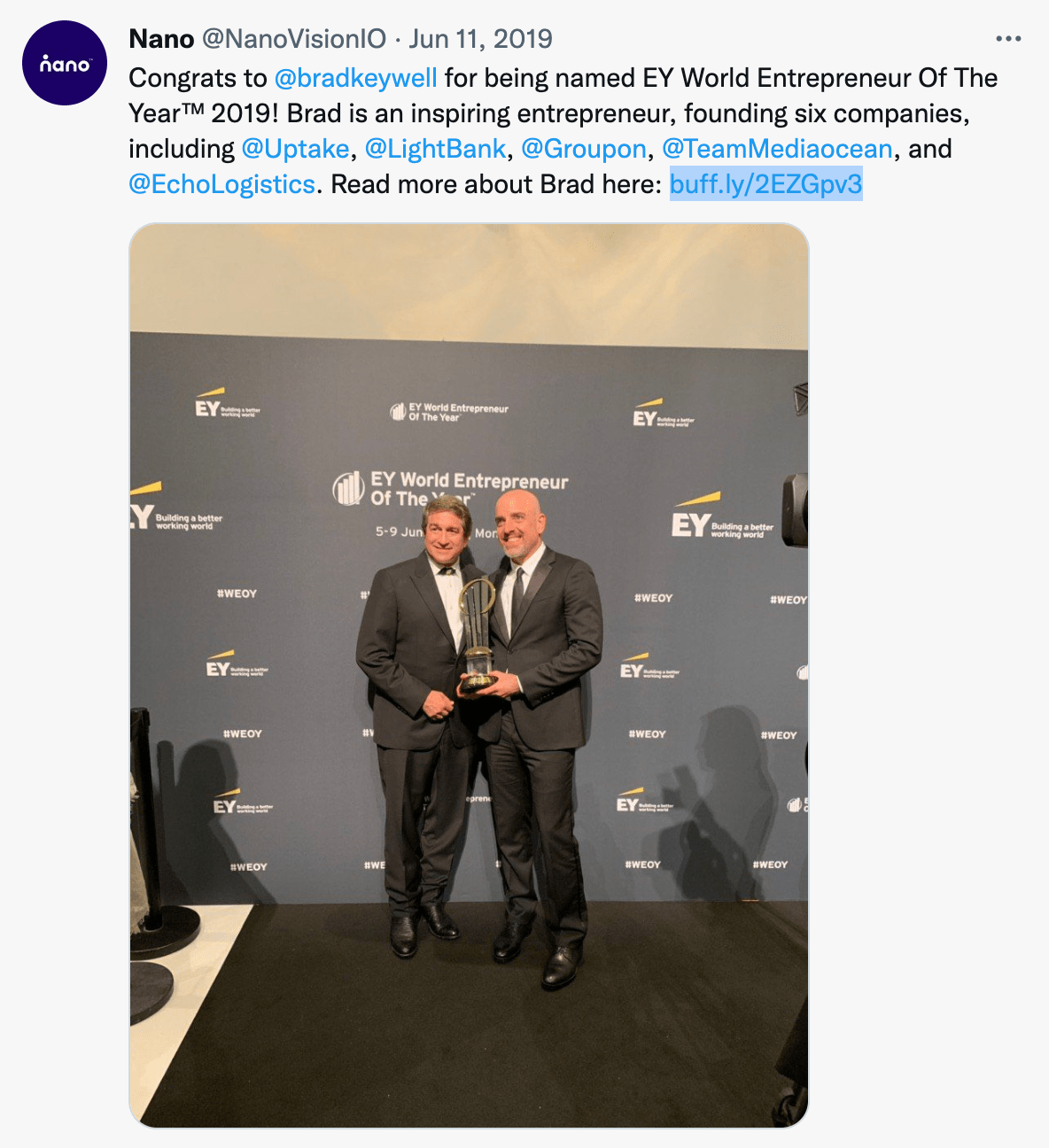 Ernst & Young – EY Entrepreneur of the Year list of Steve Papermaster ...
